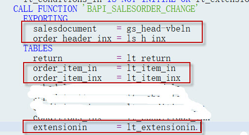 BAPI_SALESORDER_CHANGE参数EXTENSIONIN - 更新销售订单增强字段值_修改销售订单增强字段-CSDN博客