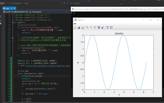 vs2013&Matlab2015b调用dll的方式实现混合编程_matlabr2015a生成dll在vs2013编译运行-CSDN博客