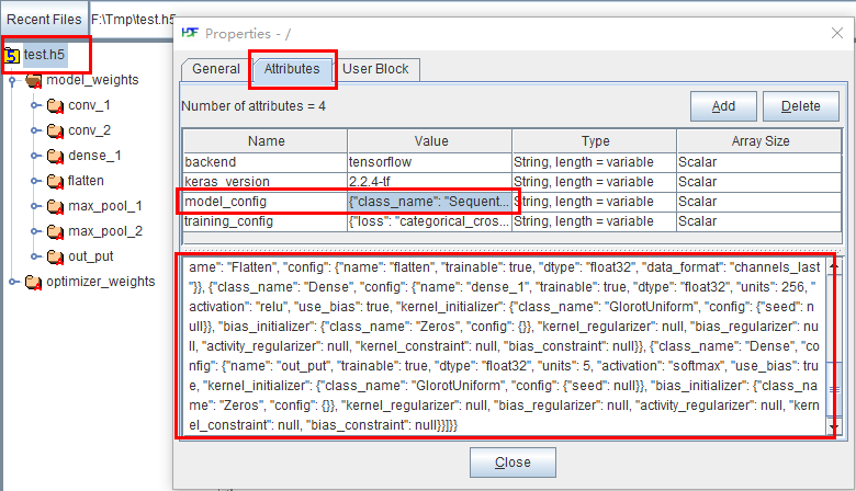 C++ 从 HDF5 文件读取 Keras 神经网络模型和参数_c++ vs2017 #include"hdf5.h-CSDN博客