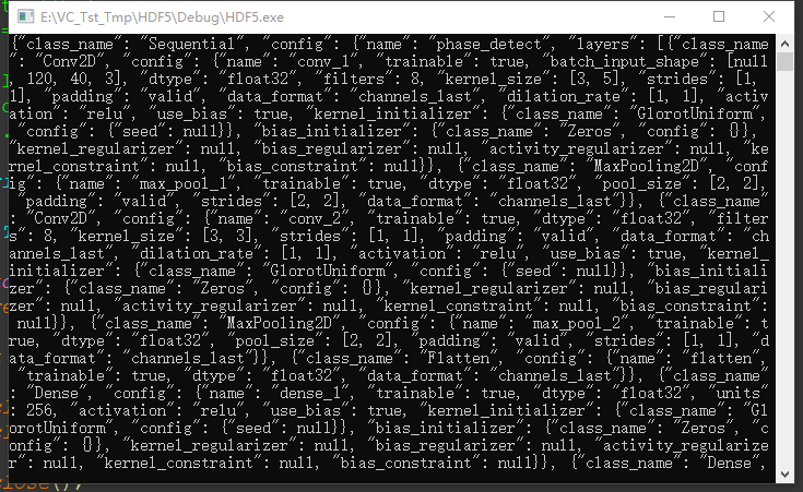 C++ 从 HDF5 文件读取 Keras 神经网络模型和参数_c++ vs2017 #include"hdf5.h-CSDN博客