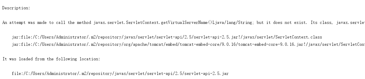 启动springcloud报错failed To Start Component ,原因是 Tomcat与servlet Api 版本冲突 灰信网(软件开发博客聚合)