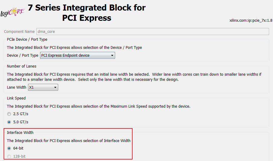 Xilinx PCIE CORE学习_xilinx pci core-CSDN博客