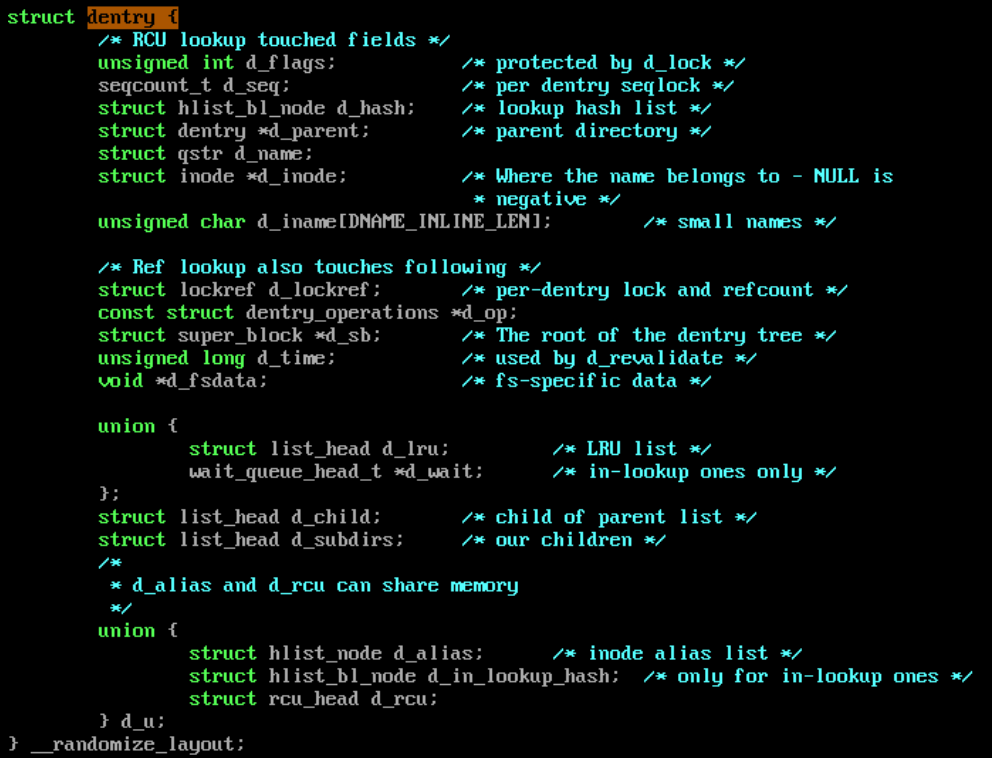 关于linux vfs dentry cache-CSDN博客