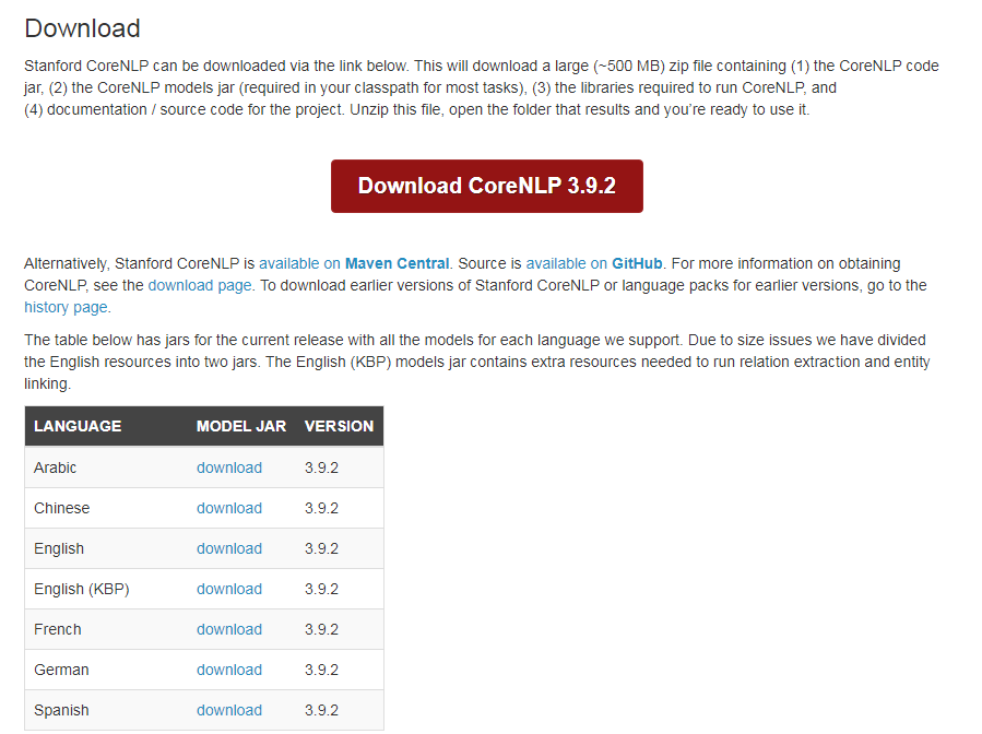 StanfordCoreNLP从零安装与我遇到的各种坑（使用python）超详细最全截图-CSDN博客