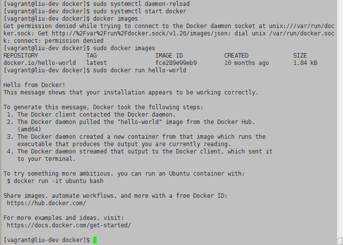 Docker的安装与部署详细步骤_a dependency job for docker.service failed. see 'j-CSDN博客