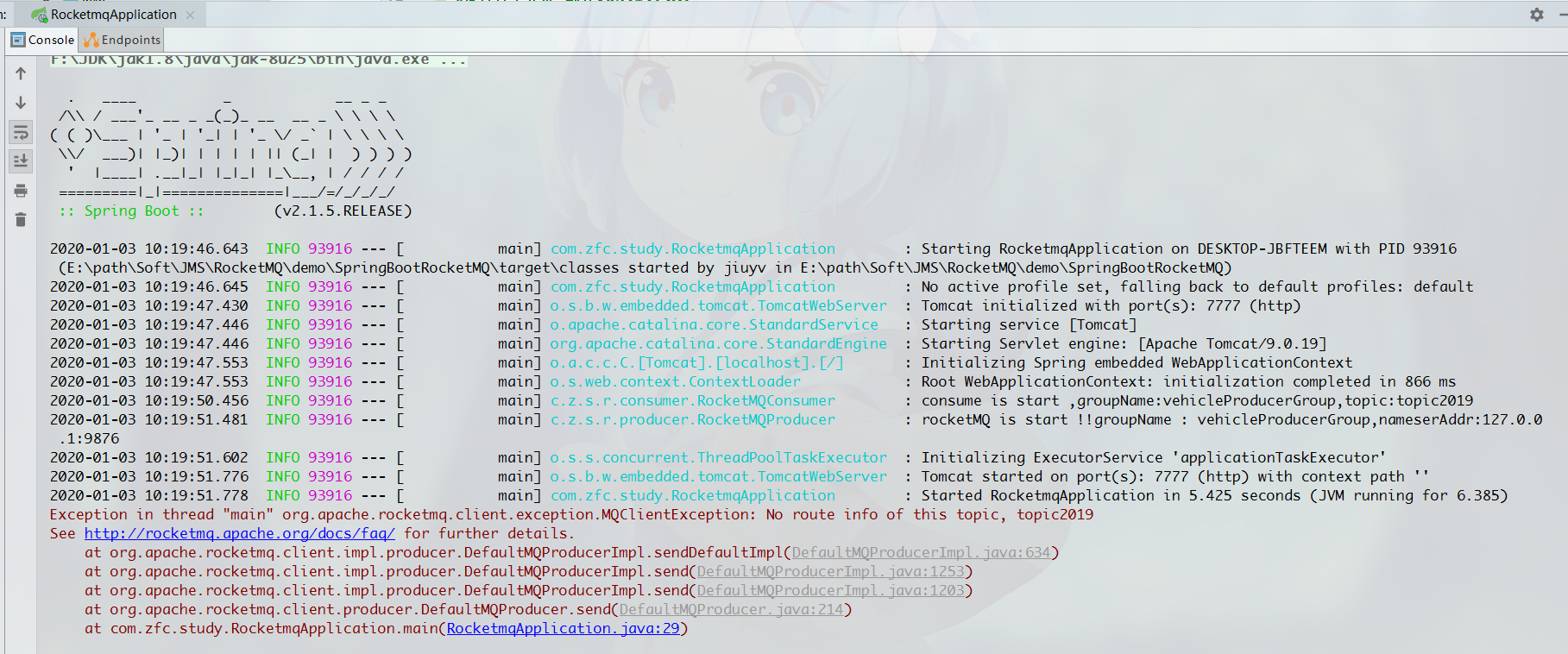 RocketMQ异常：MQClientException: No route info of this topic解决方案-CSDN博客