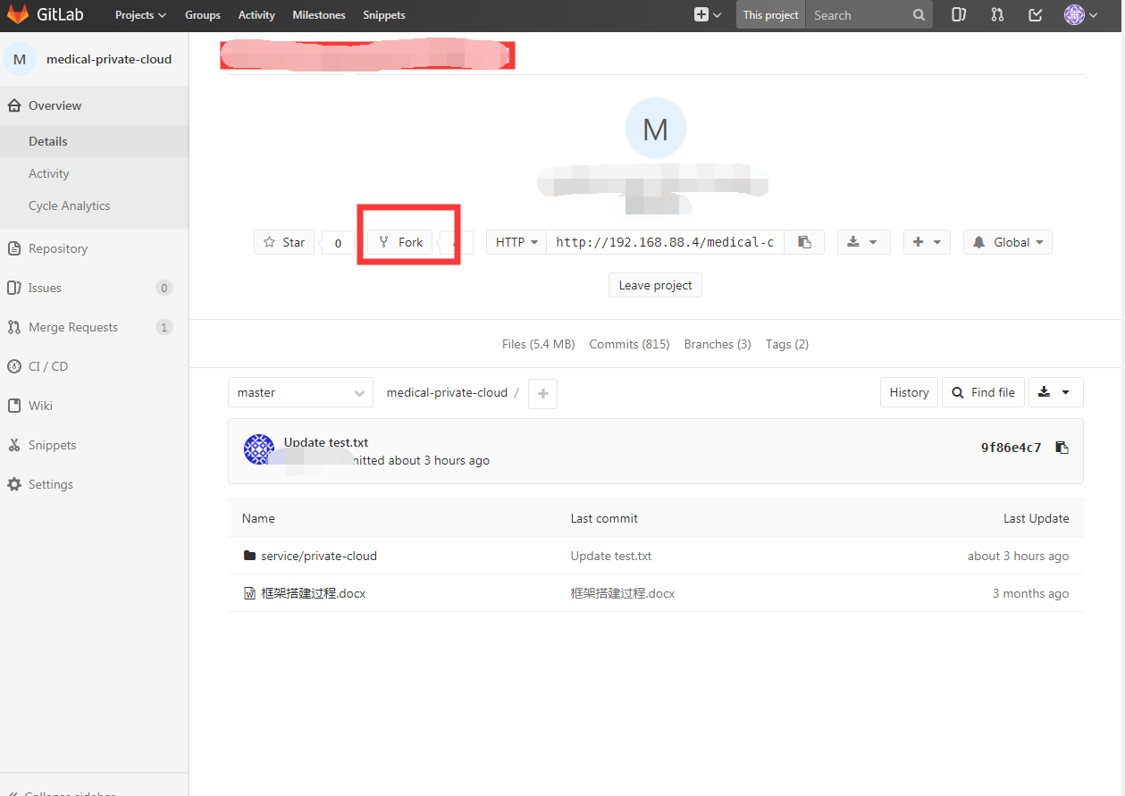 Gitlab fork and code review 流程_gitlab fork在哪里点击-CSDN博客
