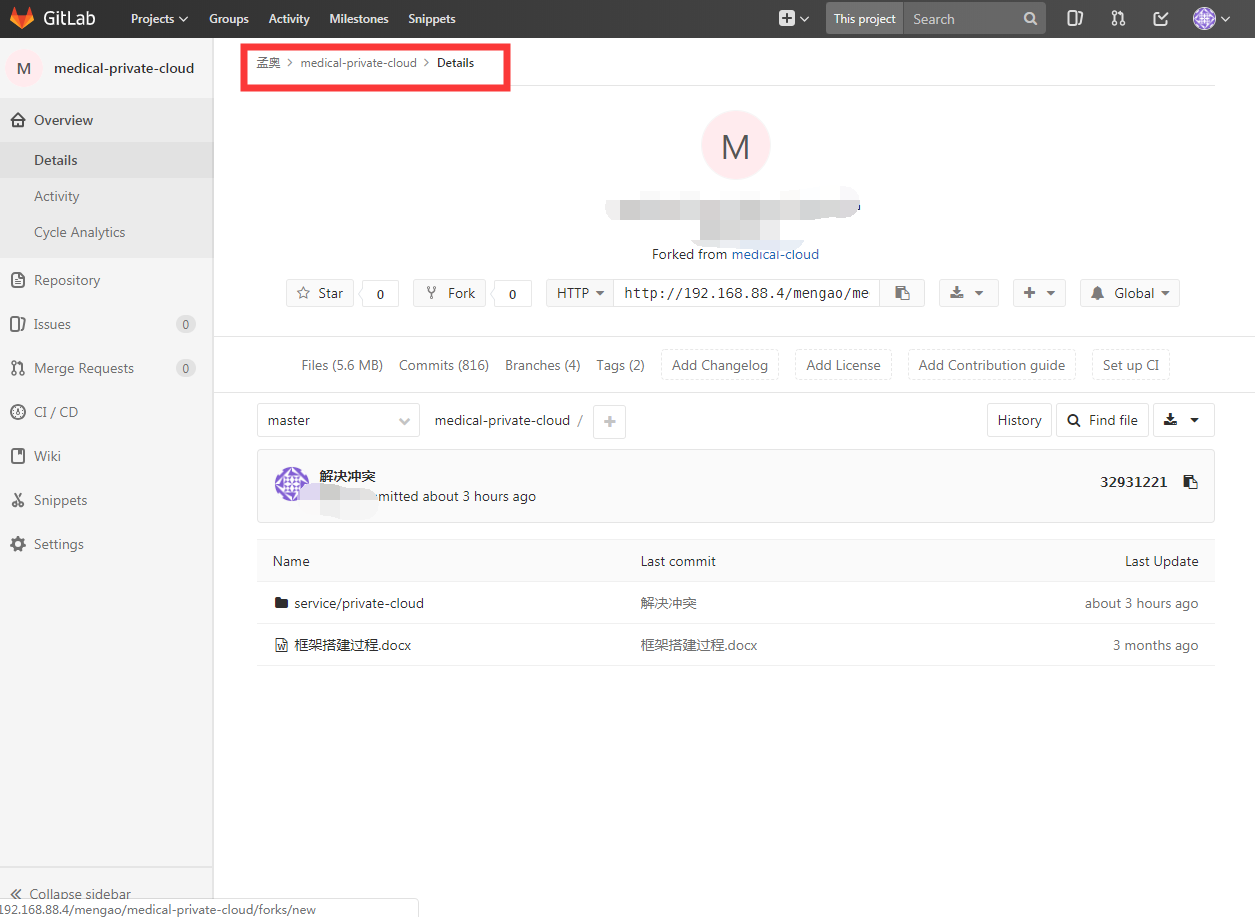 Gitlab fork and code review 流程_gitlab fork在哪里点击-CSDN博客