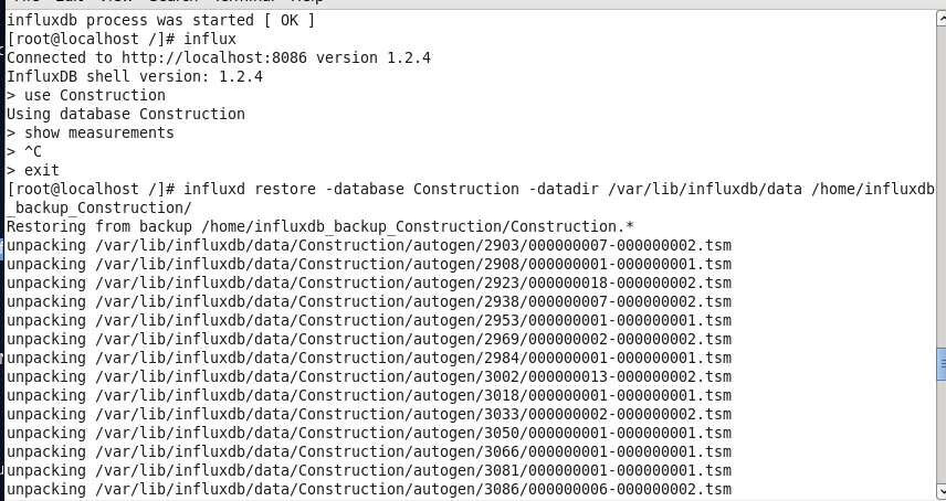 linux系统中Influxdb的备份与恢复_influx restore 没有导入数据-CSDN博客