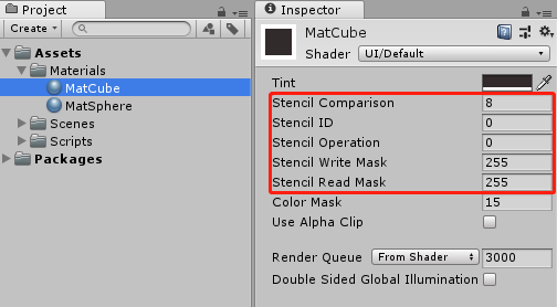 Stencil在Unity中的使用_unity stencil-CSDN博客