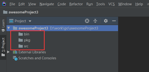 Goland创建Go project 配置当前project GOPATH_goland go parh to make executable-CSDN博客