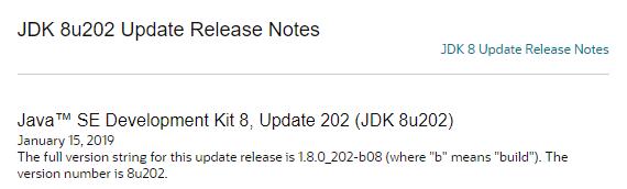 Oracle JDK8最后免费版本为JDK 8u202_jdk8u202是什么版本-CSDN博客