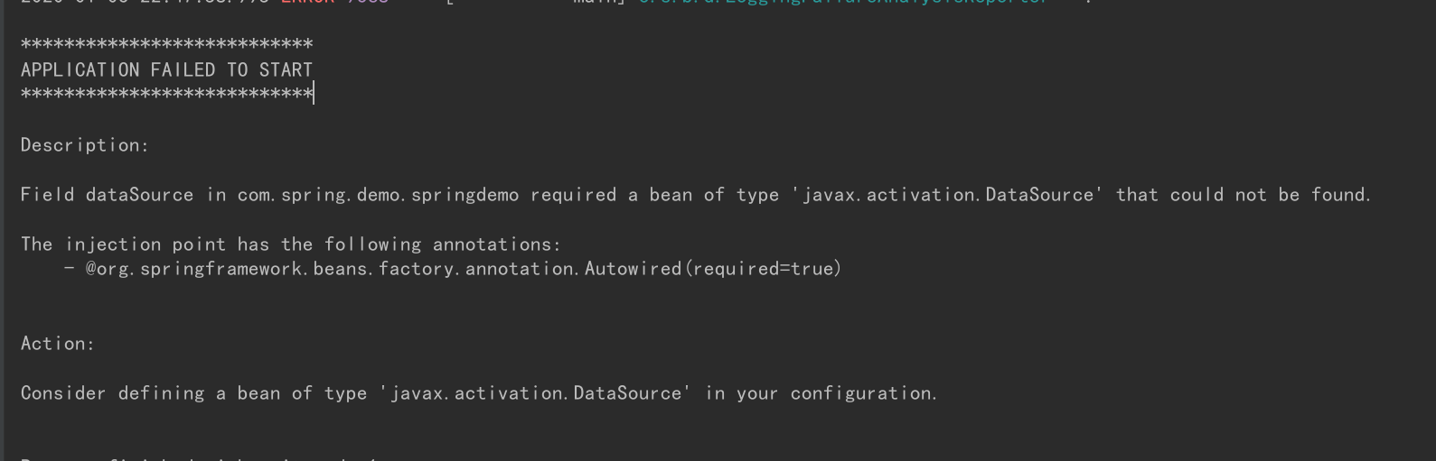 错误:consider Defining A Bean Of Type Erservice In Your Configuration 程序员大本营
