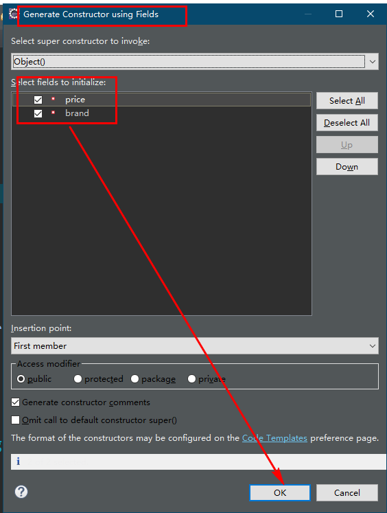 Eclipse如何通过快捷键生成get/set、toString和构造等方法？_eclipse中实体类生成getset快捷键-CSDN博客
