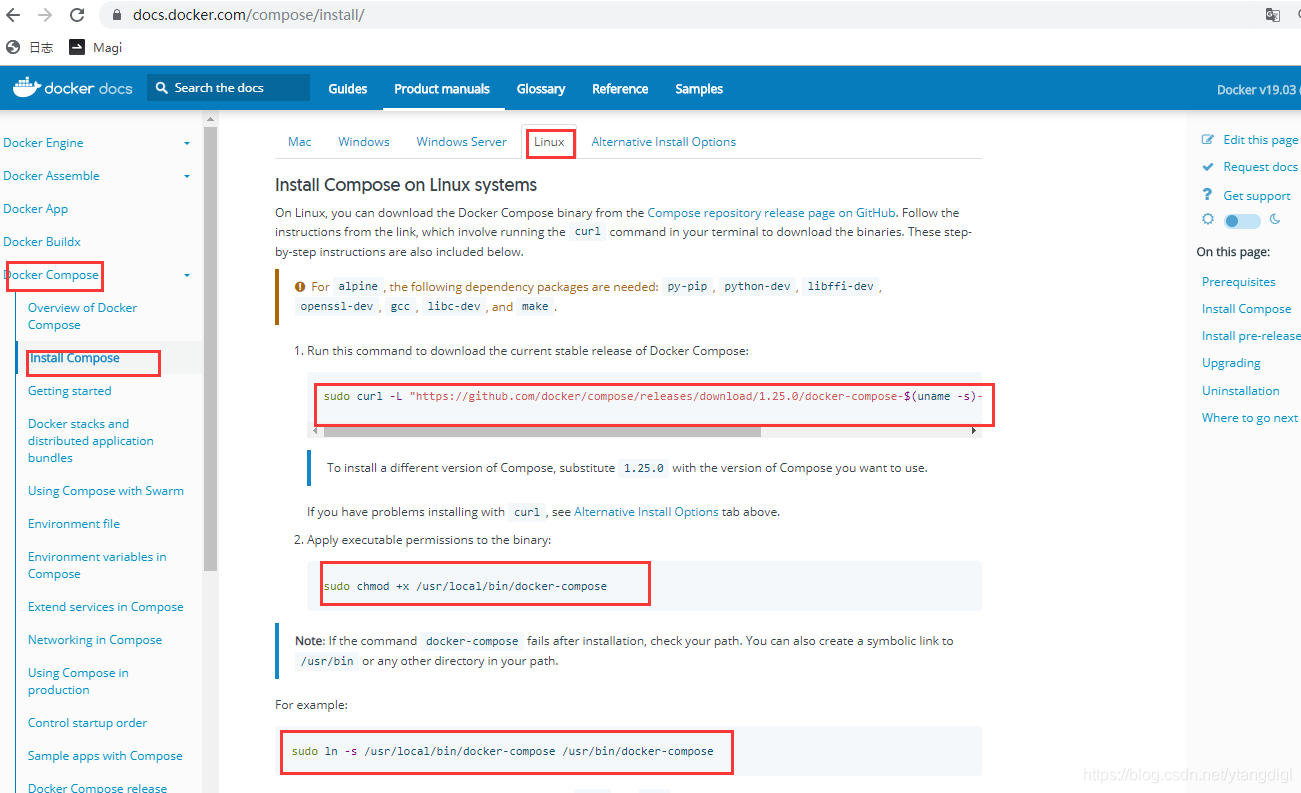 Centos7中docker Compose的三种安装方式 Centos7怎么安装docker Compose Csdn博客