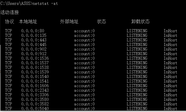 netstat网络命令的使用_netstat -ano|findstr-CSDN博客