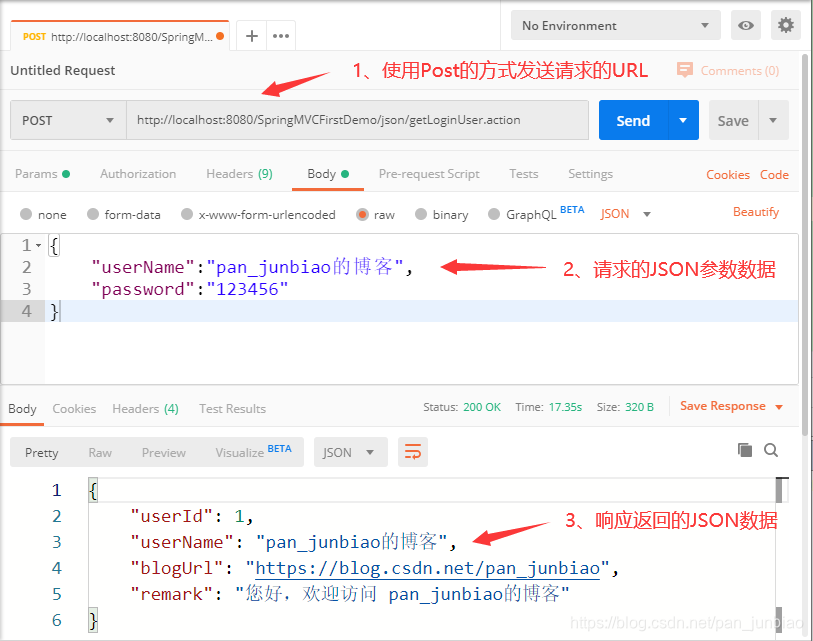 Springmvc实现json交互:requestbody注解与responsebody注解的使用requestbody Json
