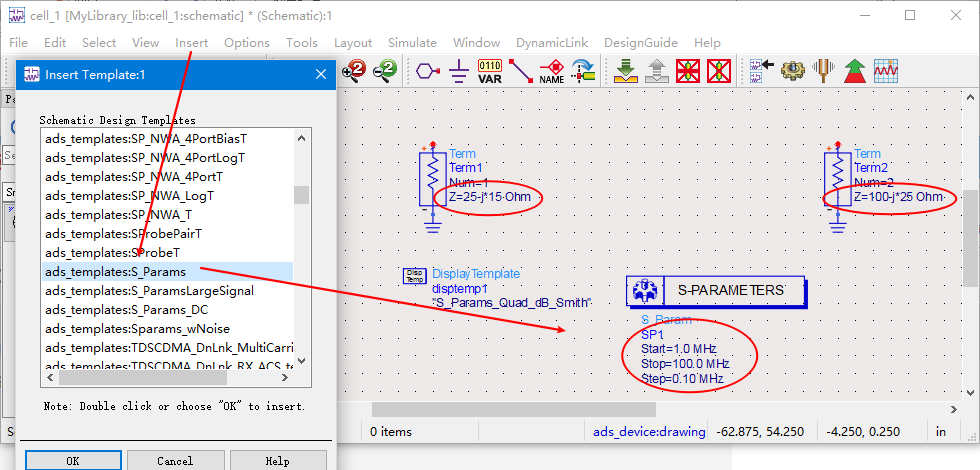 ADS中Smith Chart Utility 使用-CSDN博客