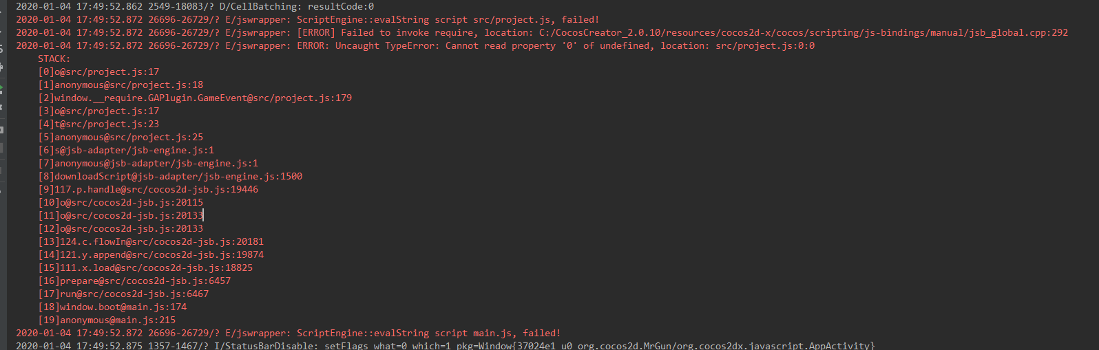 杂记cocos creator问题：浏览器、模拟器运行正常，真机运行报错_cocoscreator3.x无法真机调试-CSDN博客