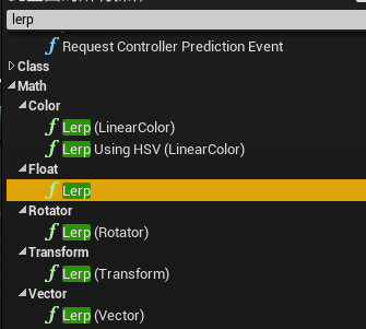 UE4-（蓝图）第一百二十一课 lerp插值节点_ue4插值节点-CSDN博客