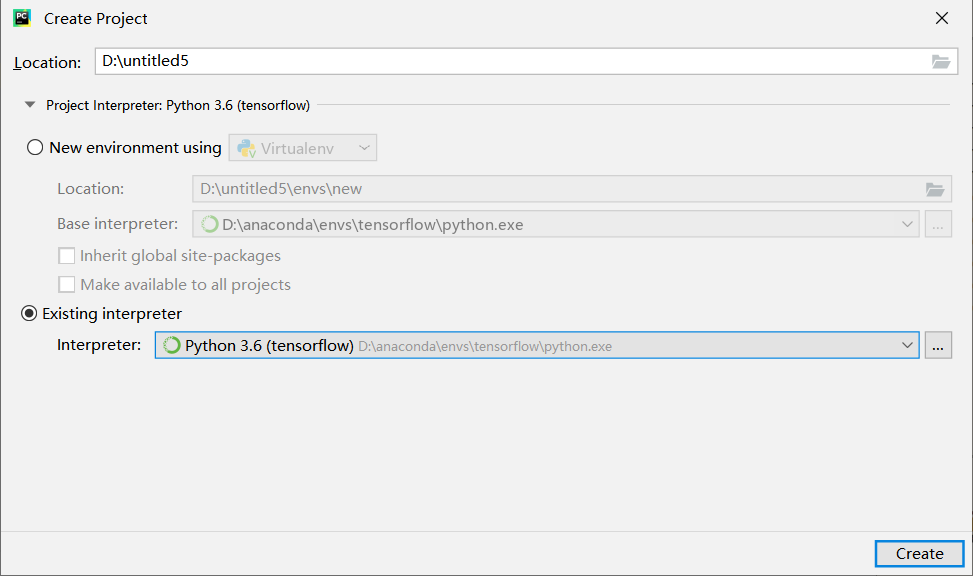 anaconda平台配置tensorflow1.x版本并配置到pycharm中_pycharm中tensorflow没有1.x版本-CSDN博客