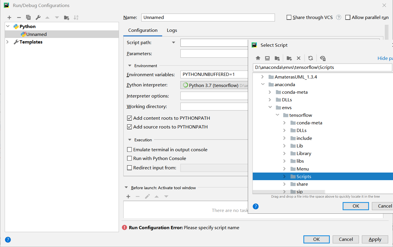 anaconda平台配置tensorflow1.x版本并配置到pycharm中_pycharm中tensorflow没有1.x版本-CSDN博客
