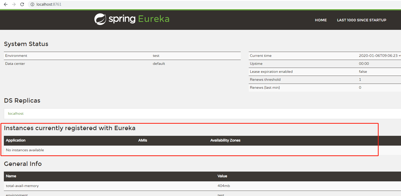spring cloud 之 Eureka Server、 Eureka Client_eureka客户端与服务端的deafultzone一样 ...