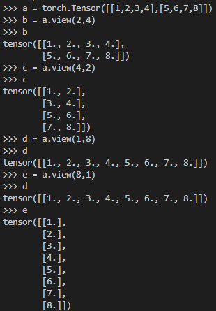 torch中的torch.view() torch.permute()和 torch.transpose()以及numpy中的numpy.random.permutation()-CSDN博客