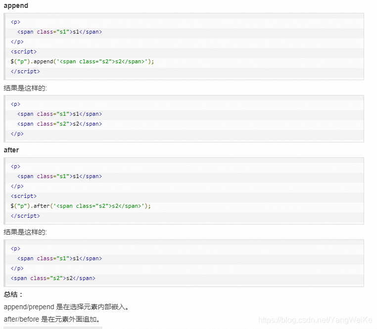 Jquery删除元素remove与empty、append与after的区别 Append 与after 的区别是什么 Remove 与empty 的区别是什么 Csdn博客