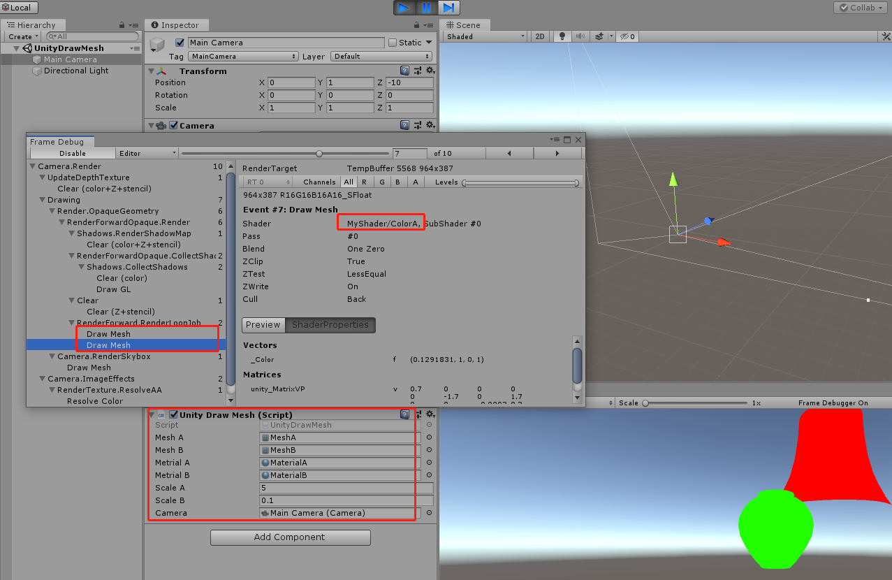 unity Graphics.DrawMesh的绘制顺序测试-CSDN博客