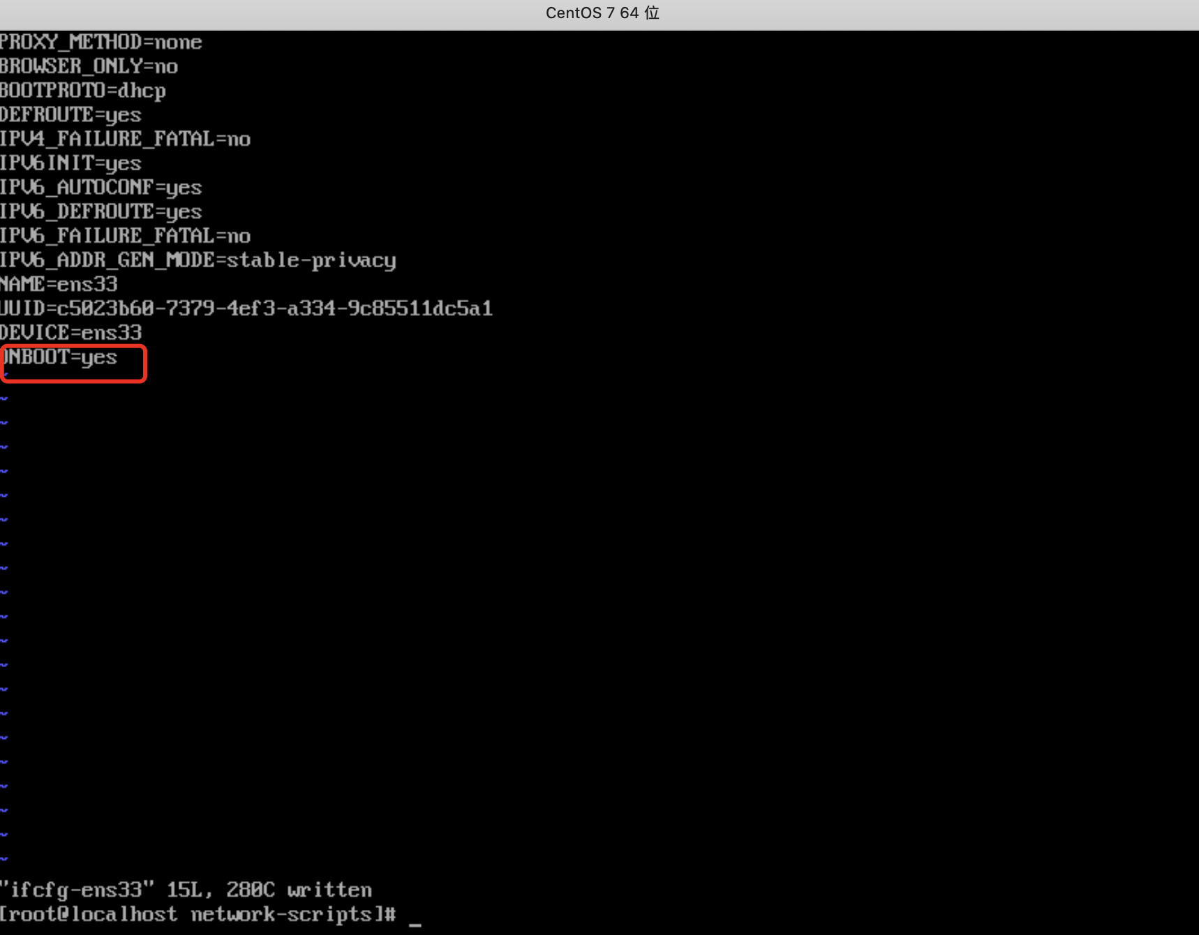 CentOS7中命令 ip addr 不显示IP地址的解决办法之一_ip addr 没有ip地址-CSDN博客