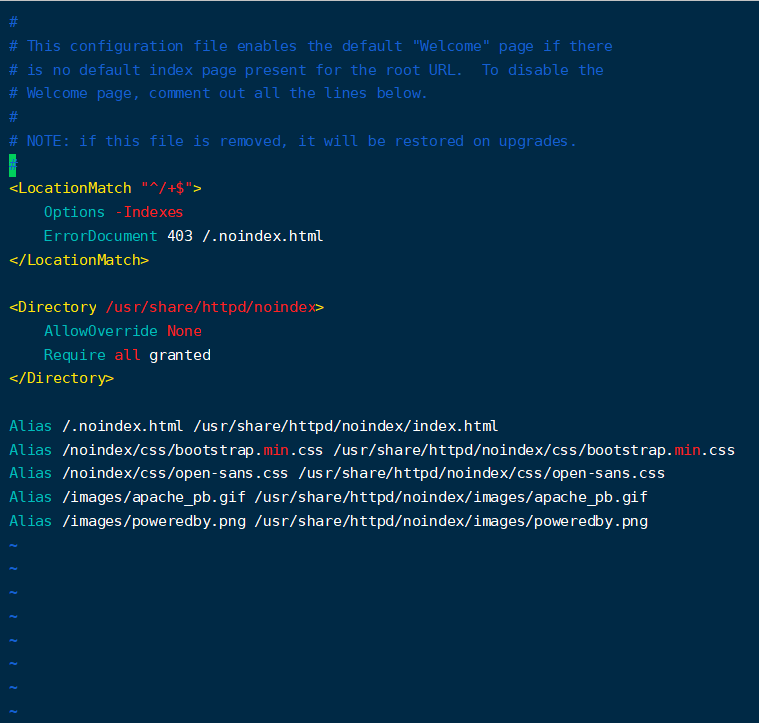 禁用apache的测试页及目录_apache测试页目录-CSDN博客