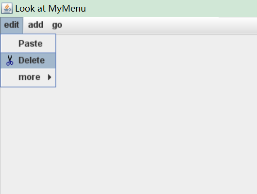 Javaswing Jmenubar 窗体菜单栏java Swing Jmenubar Csdn博客 