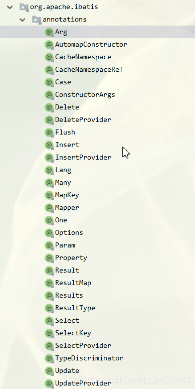 Mybatis五 Sql 注解版mybatis的注解sql Csdn博客