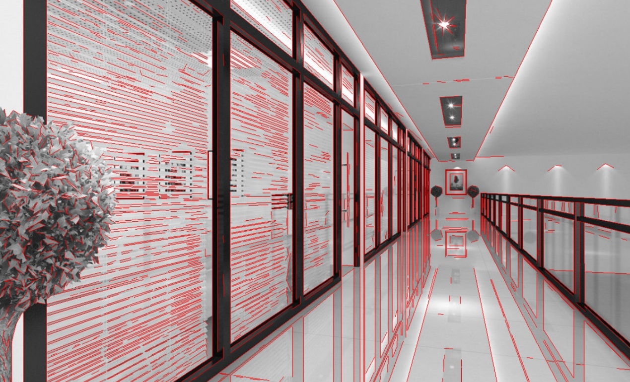 在OpenCV里用FastLineDetector直线检测_opencv 4.5.4 fastlinedetector undefined ...