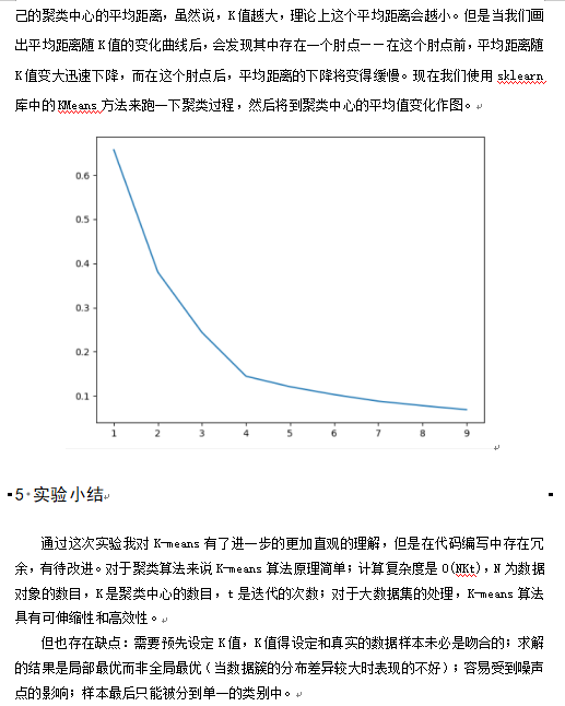 K均值聚类算法 实验报告k均值聚类算法实验报告王大银子的博客 Csdn博客 