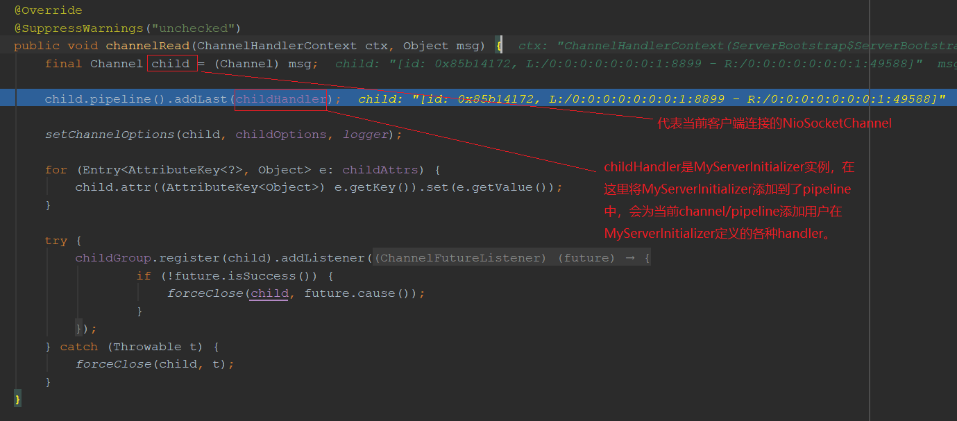 Netty-ServerBootstrapAcceptor源码分析_netty源码 serverbootstrapacceptor-CSDN博客