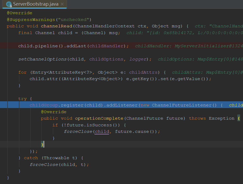 Netty-ServerBootstrapAcceptor源码分析_netty源码 serverbootstrapacceptor-CSDN博客