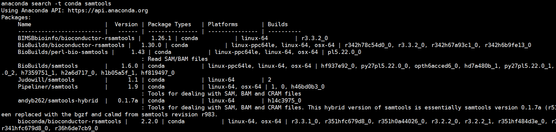 使用anaconda安装出现：PackagesNotFoundError: The following packages are not ...