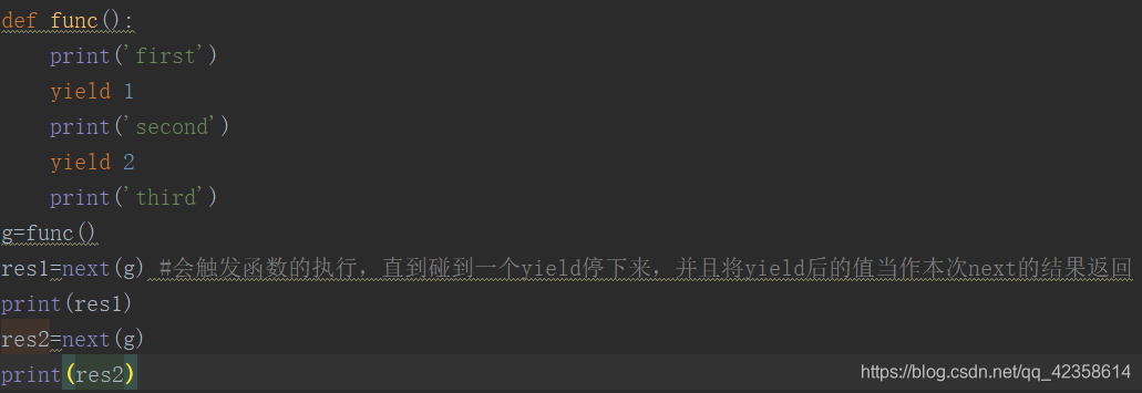 Python的生成器和迭代器python的生成器一定是迭代器 Csdn博客 6483