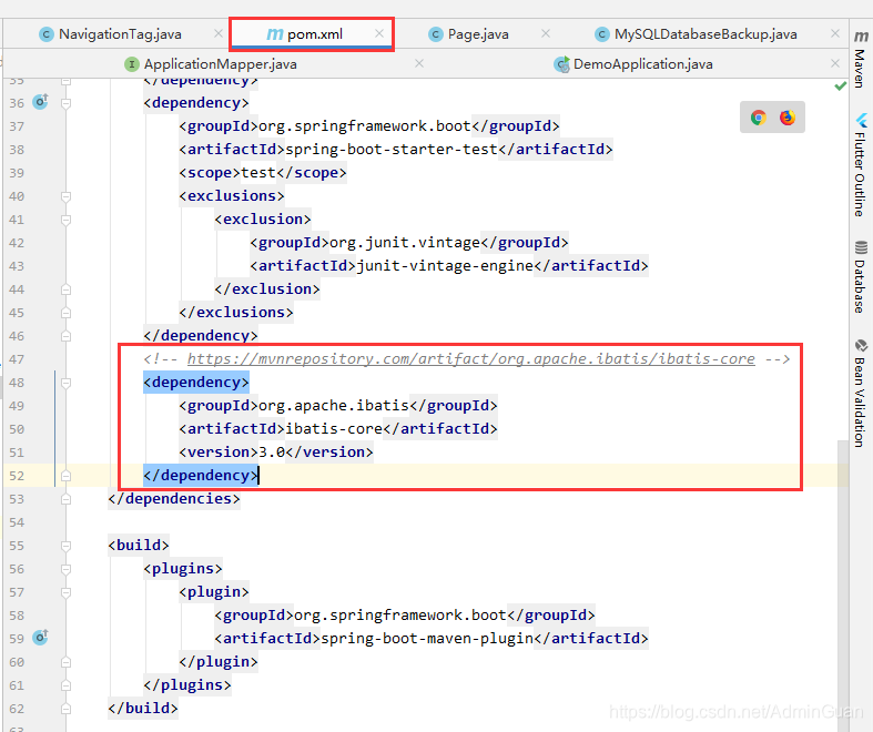报错 Java 程序包orgapacheibatisannotations不存在 Csdn博客