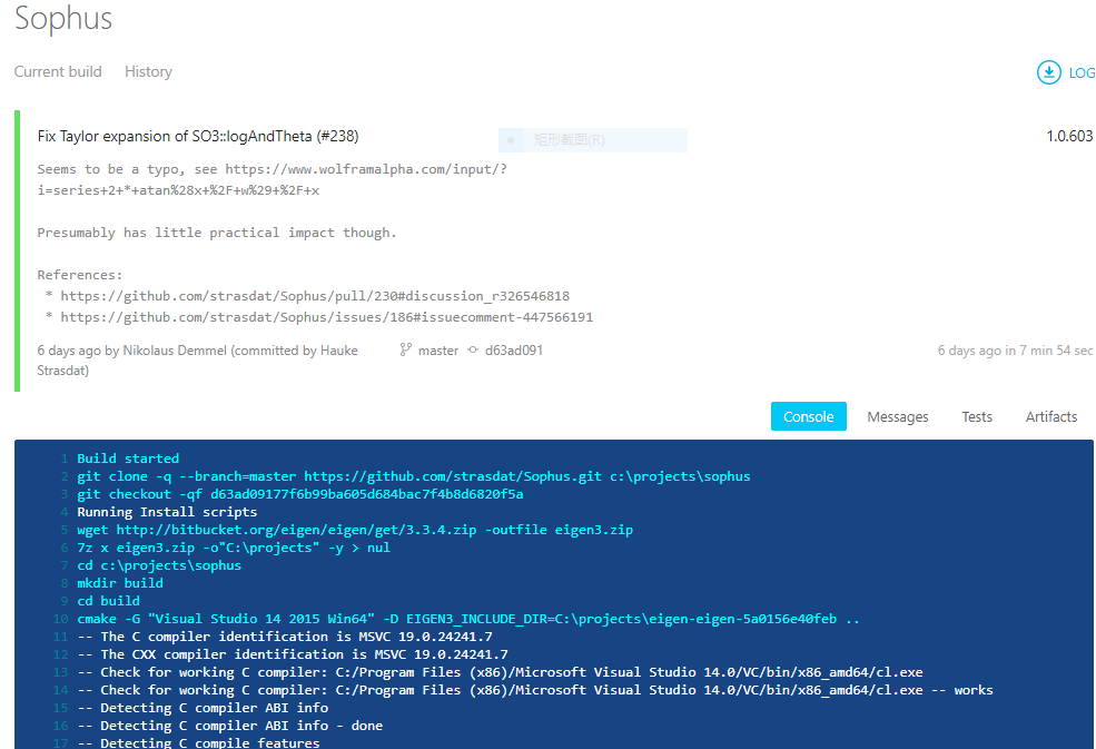 在win10（vs2017）下配置Sophus的一些总结_sophus windows-CSDN博客