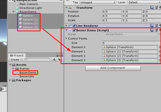 Unity 工具类 之 贝塞尔 Bezier 曲线_unity 贝塞尔曲线-CSDN博客