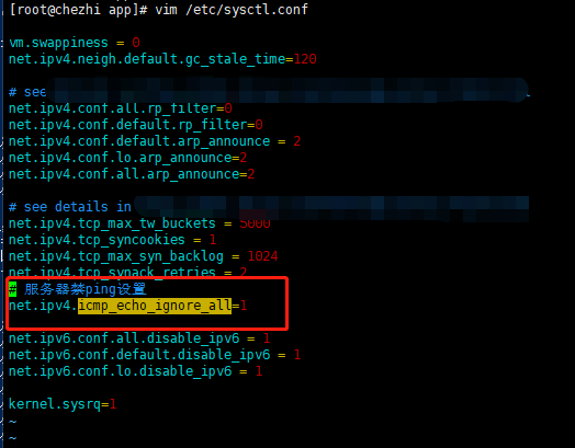Centos服务器禁ping设置_centos解除禁外面ping设置-CSDN博客