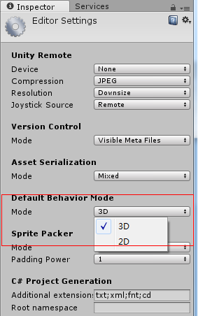 Unity工程3D和2D开发模式切换_怎么关闭unity切换,从2d切换成3d模式-CSDN博客