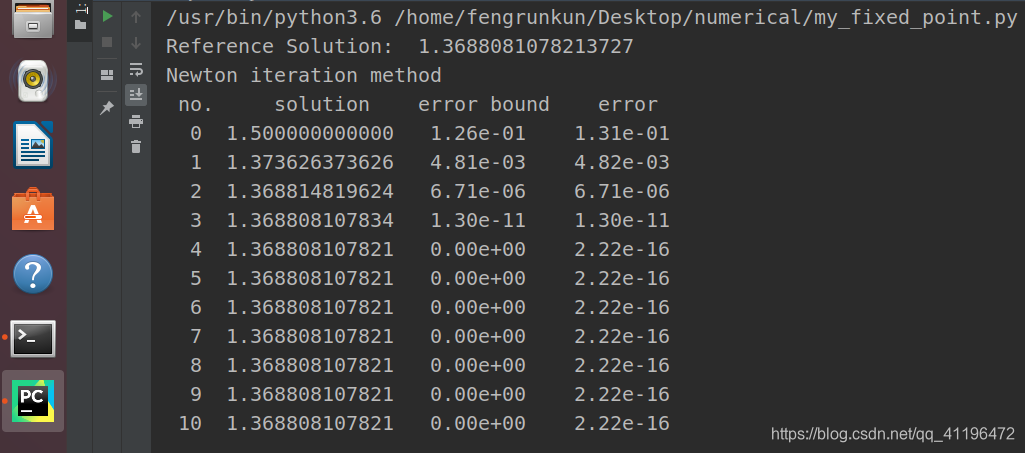 非线性方程求根法(python实现)非线性方程求根敛散性python代码 Csdn博客