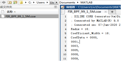 matlab与FPGA数字滤波器设计、FPGA数字信号处理系列（1）——通过matlab的fdatool工具箱设计FIR数字滤波器_fpga matlab fdatool-CSDN博客