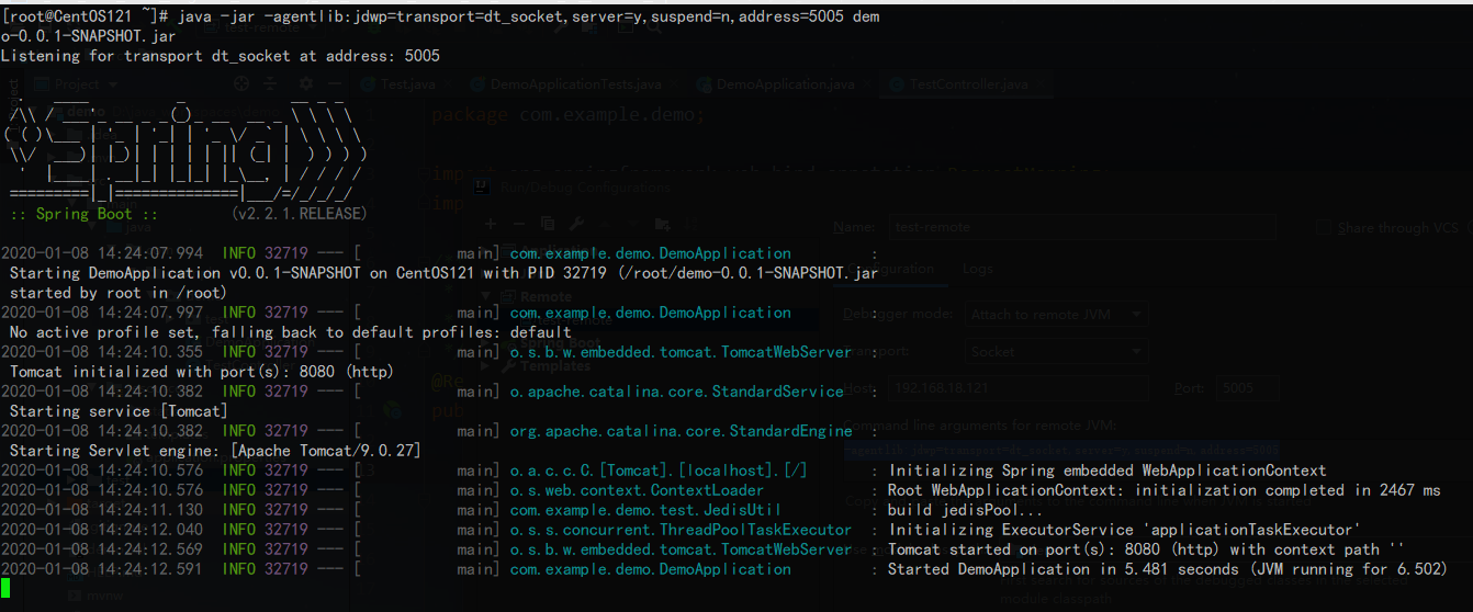 idea 远程调试springboot项目_使用idea远程连接linux的springboot项目-CSDN博客