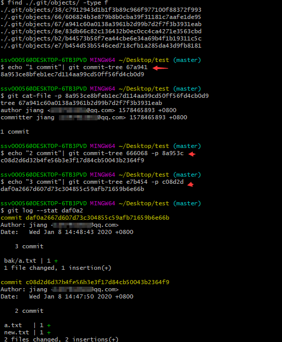 Git学习（2）git对象、tree对象、commit对象_git tree撖寡情-CSDN博客